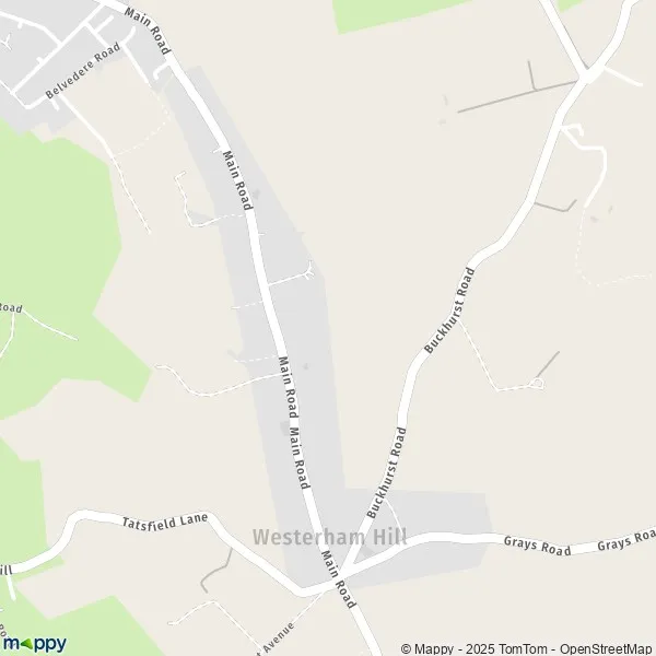 Map Westerham Hill: map of Westerham Hill (TN16 2) and practical ...