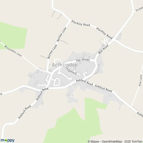 Map Bethersden: map of Bethersden (TN26 3) and practical information