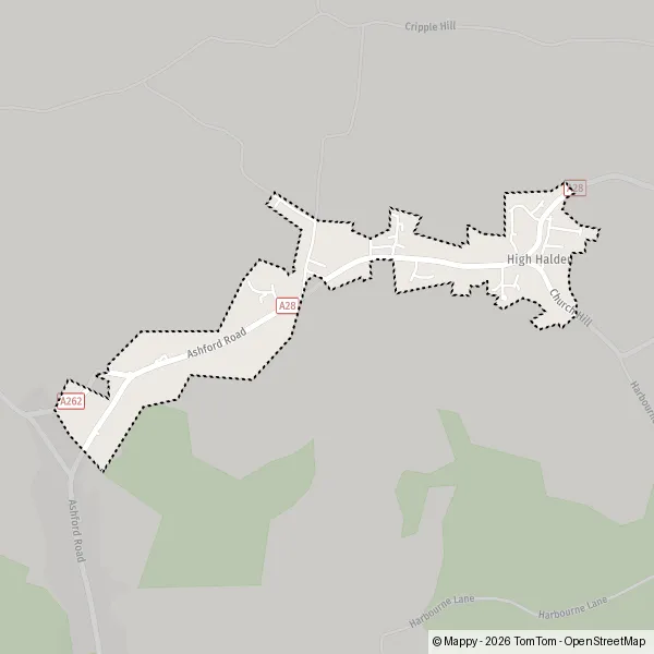 Map High Halden: map of High Halden (TN26 3) and practical information