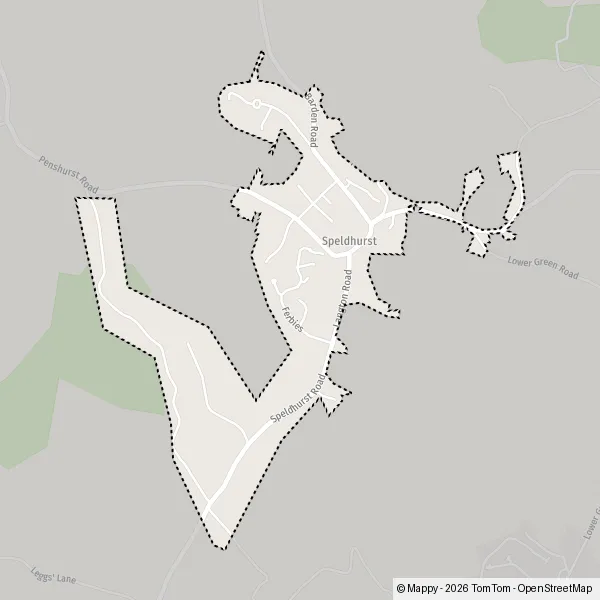 Map Speldhurst: map of Speldhurst (TN3 0) and practical information