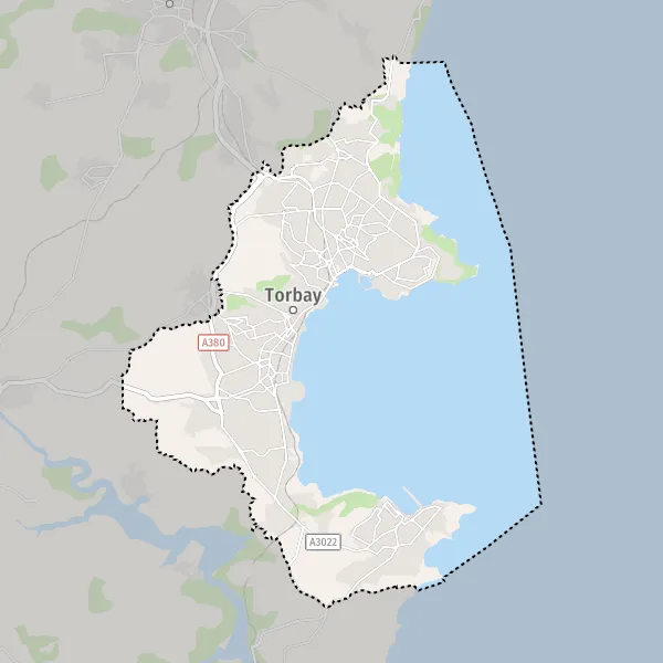 Map Torbay: map of Torbay (TQ1 1) and practical information