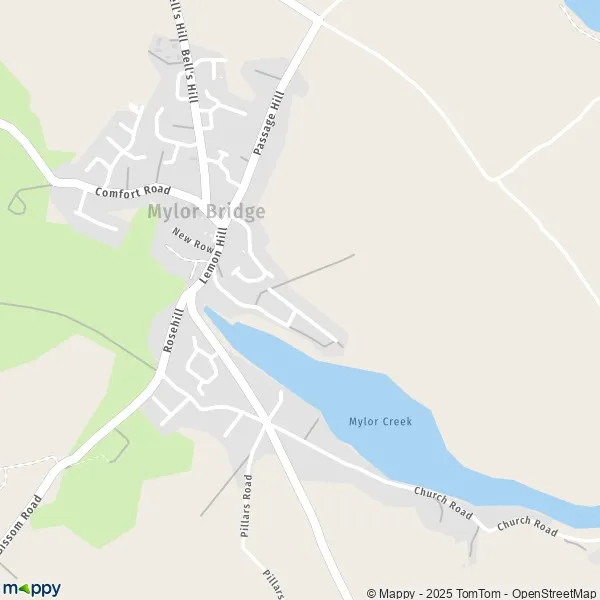 Map Mylor Bridge: map of Mylor Bridge (TR11 5) and practical information