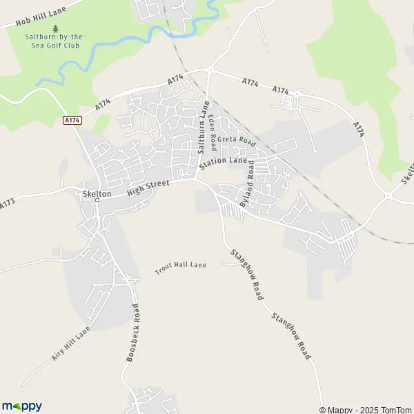 Map Skelton: map of Skelton (TS12 2) and practical information