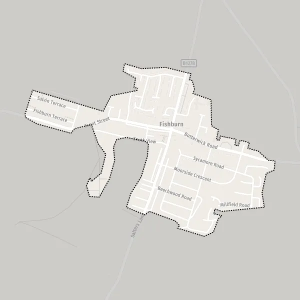 Map Fishburn: map of Fishburn (TS21 4) and practical information