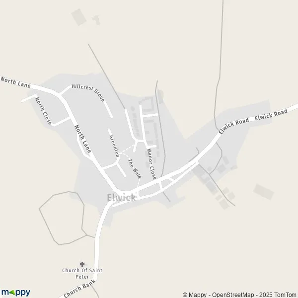 Map Elwick: map of Elwick (TS27 3) and practical information