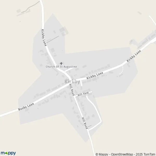 Map Kirkby: map of Kirkby (TS9 7) and practical information