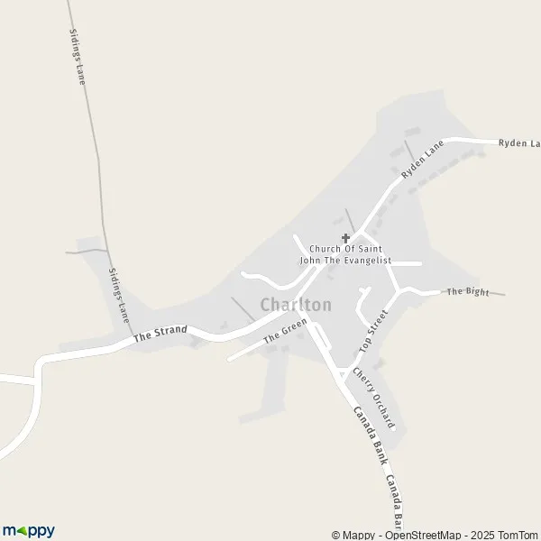 Map Charlton: map of Charlton (WR10 3) and practical information