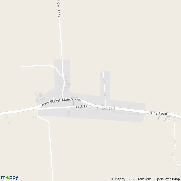 Map Flixton: map of Flixton (YO11 3) and practical information