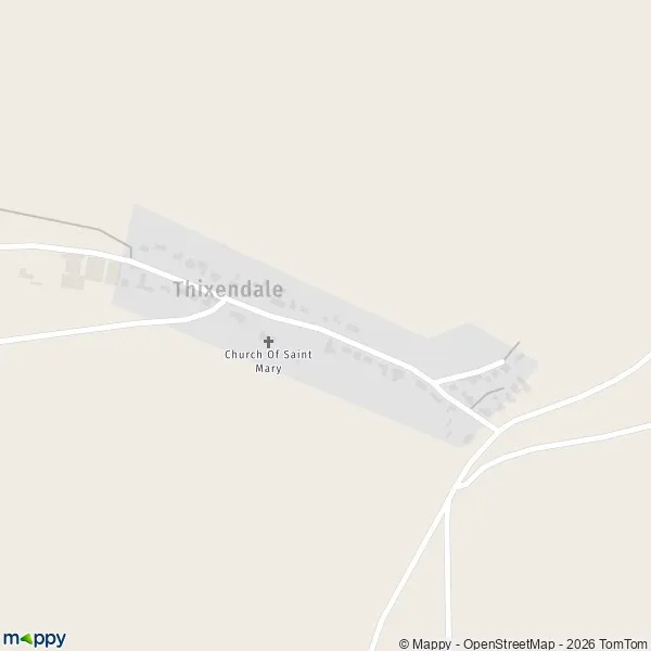 Map Thixendale: map of Thixendale (YO17 9) and practical information