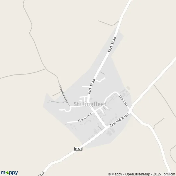 Map Stillingfleet: map of Stillingfleet (YO19 6) and practical information