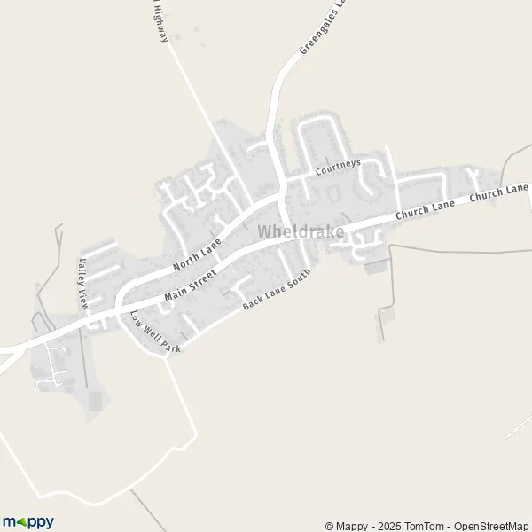 Map Wheldrake: map of Wheldrake (YO19 6) and practical information