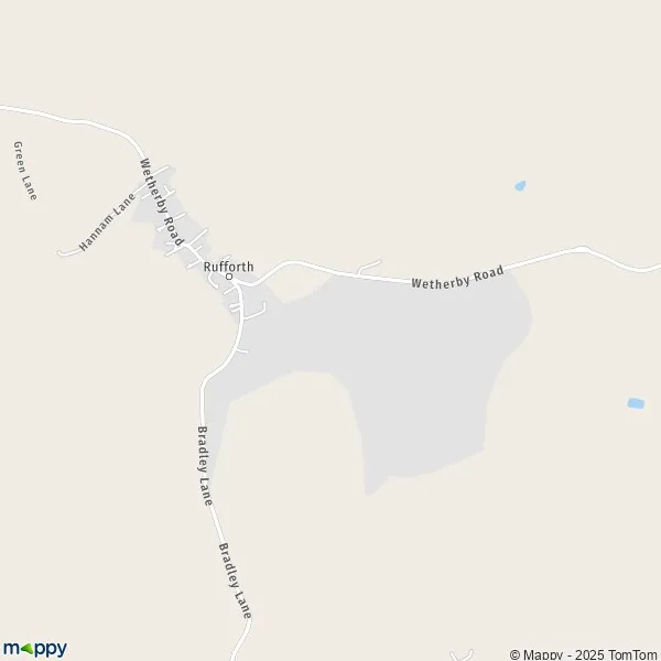 Map Rufforth: map of Rufforth (YO23 3) and practical information