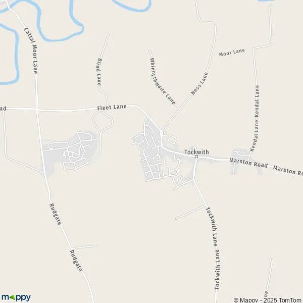 Map Tockwith: map of Tockwith (YO26 7) and practical information