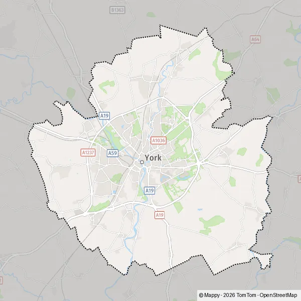 Map York: map of York (YO30 5RB) and practical information