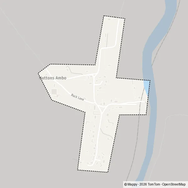 Map Huttons Ambo: map of Huttons Ambo (YO60 7) and practical information