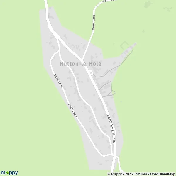 Map Hutton-le-Hole: map of Hutton-le-Hole (YO62 6) and practical ...
