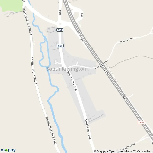 Map South Kilvington: map of South Kilvington (YO7 2) and practical ...