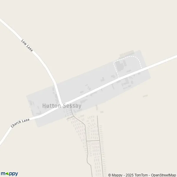 Map Hutton Sessay: map of Hutton Sessay (YO7 3) and practical information