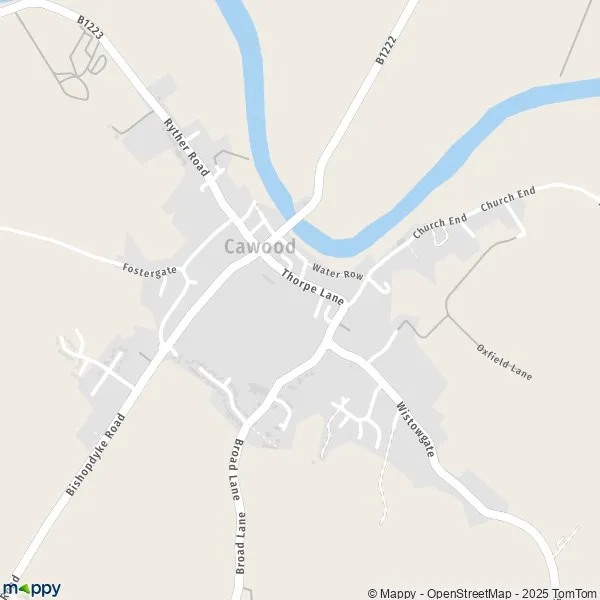 Map Cawood: map of Cawood (YO8 3) and practical information